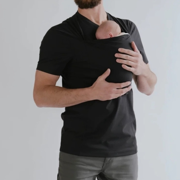 lalabu | Shirts | Lalabu Dad Shirt Black Original Babywearing Tshirt ...
